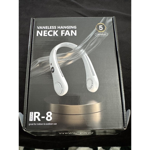 Portable Audio & Video | Wireless Hanging Neck Fan 5 Gears White | Poshmark
